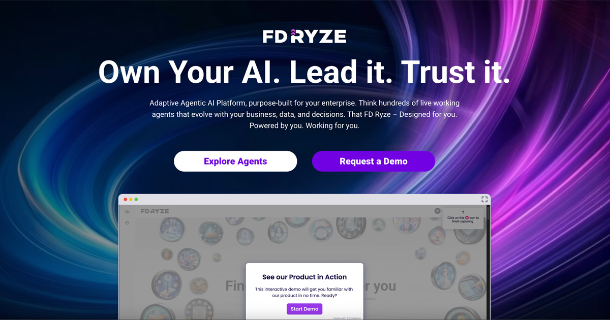 Ryze AI: Generative AI Platform | Fulcrum Digital